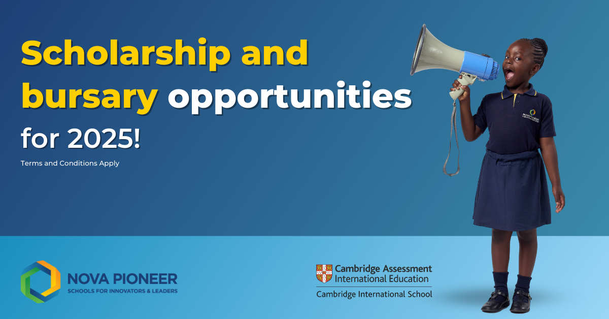 Need-based Bursaries for 2025 - Nova Pioneer